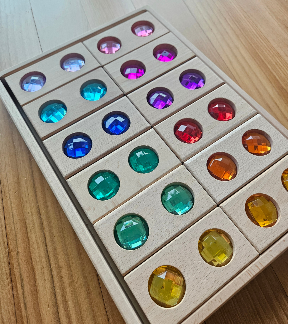 Dual Jewel Bricks – Playful Little Hearts