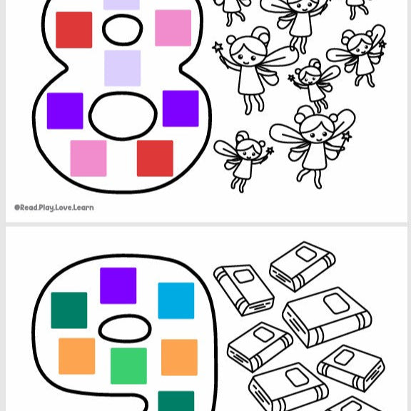 Numbers Printable Bundle – Playful Little Hearts